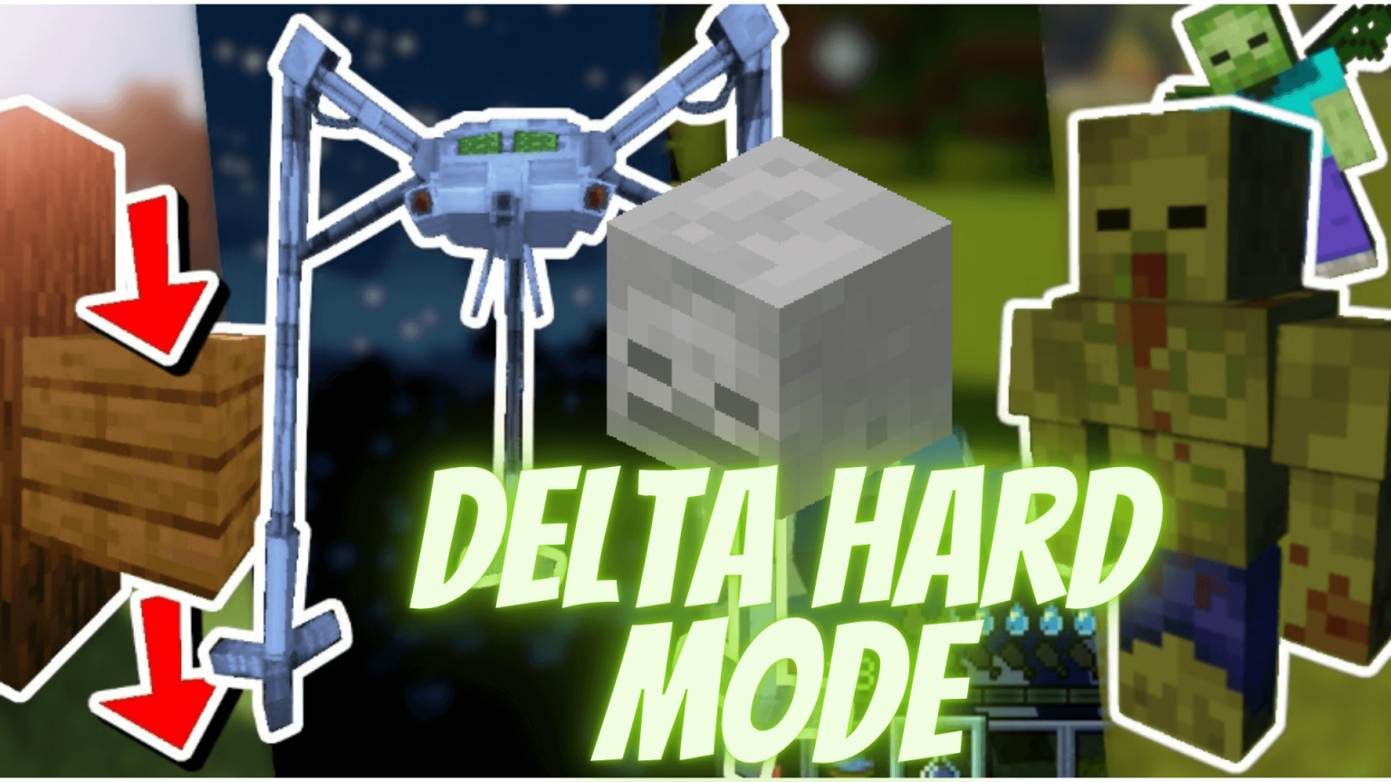 Delta Hard Mode Mod 1.16.5, 1.15.2: A Hardcore Minecraft Challenge ...