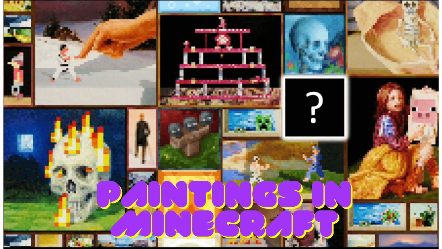 How to Make Paintings in Minecraft and a List of All Paintings ...