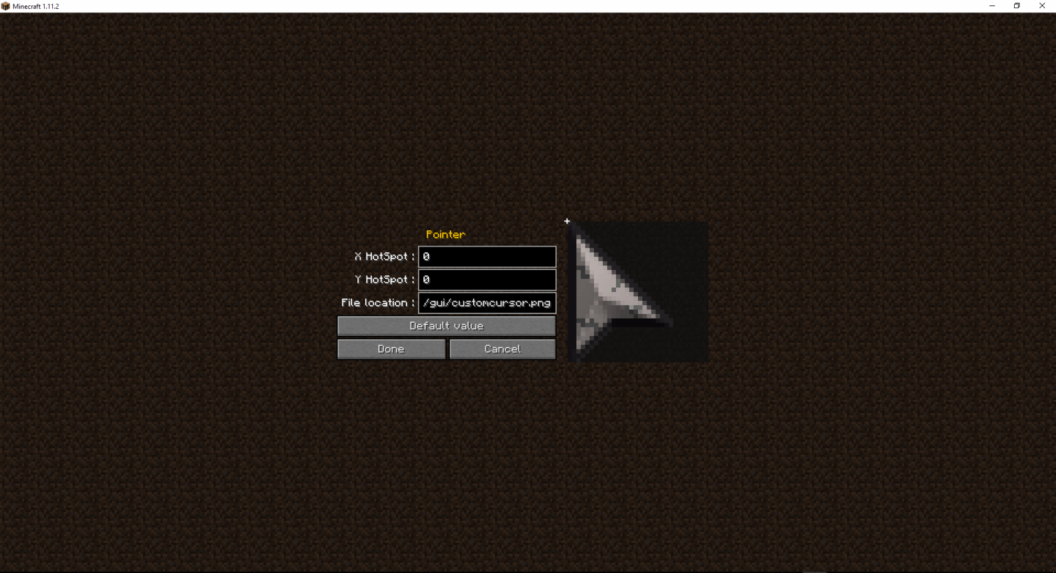 Cursor Mod: How to Change Your In-Game Cursor - Wminecraft.net