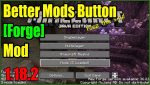 Better Mods Button Mod (1.19.2, 1.18.2) Adds the Mods Button Back to ...