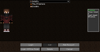 Ingame Account Switcher Mod 1.19.4 → 1.18.2 – Change Your Logged In ...