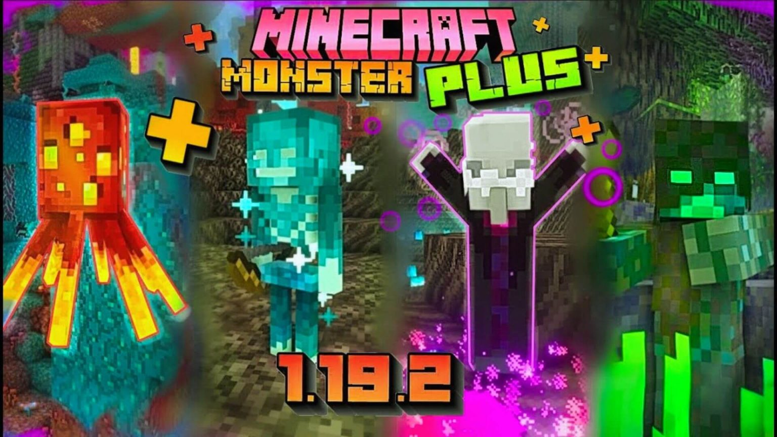 Monster Plus Mod (1.19.3 → 1.19.2): Unleash Your Inner Warrior ...