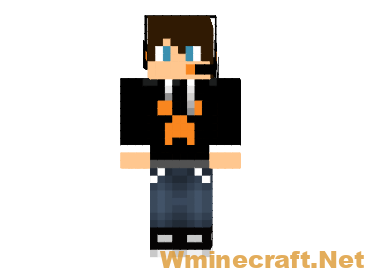 In Game EXP Boy Skin - Wminecraft.net